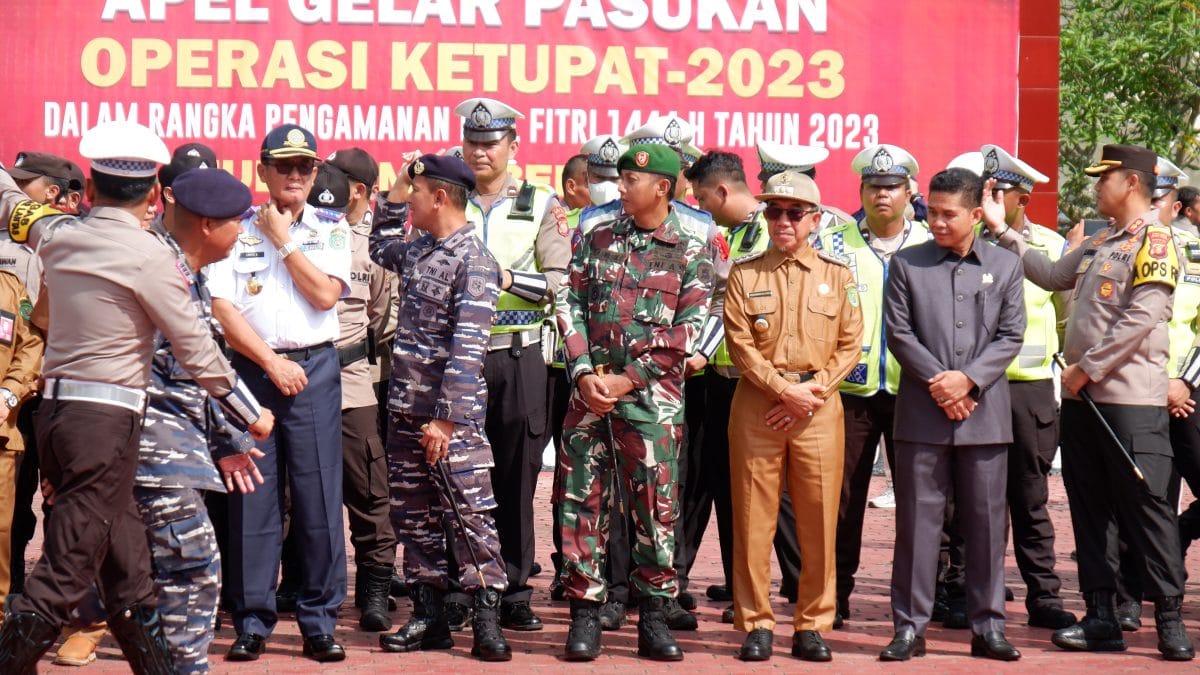 Apel operasi ketupat jelang hari raya idul fitri 2023 » Berita Kutim